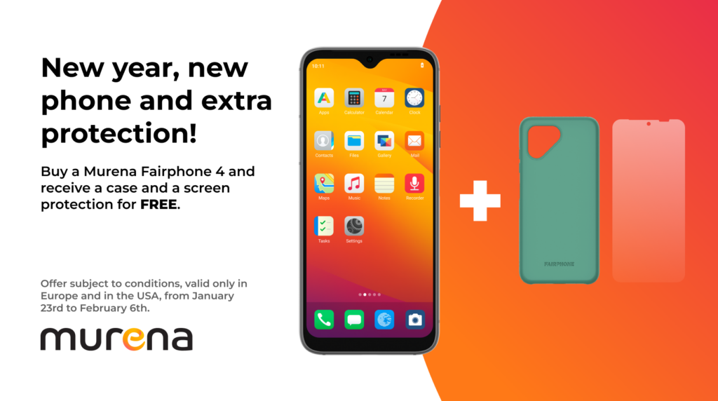 New year, new phone and extra protection - Murena - deGoogled phones ...